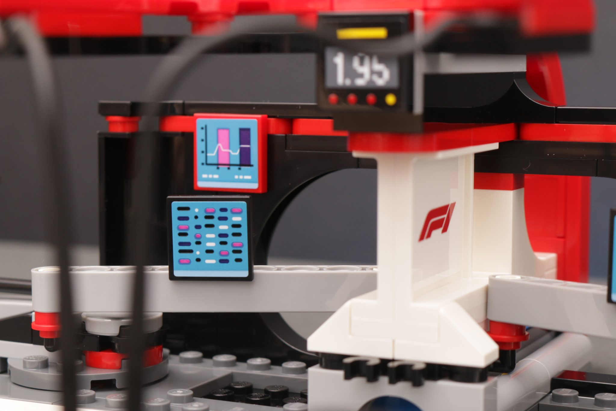 LEGO City 60443 F1 Pit Stop & Pit Crew with Ferrari Car