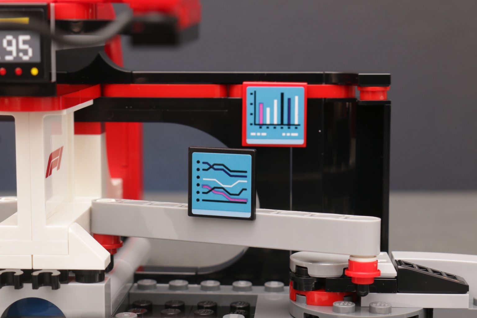 LEGO City 60443 F1 Pit Stop & Pit Crew with Ferrari Car