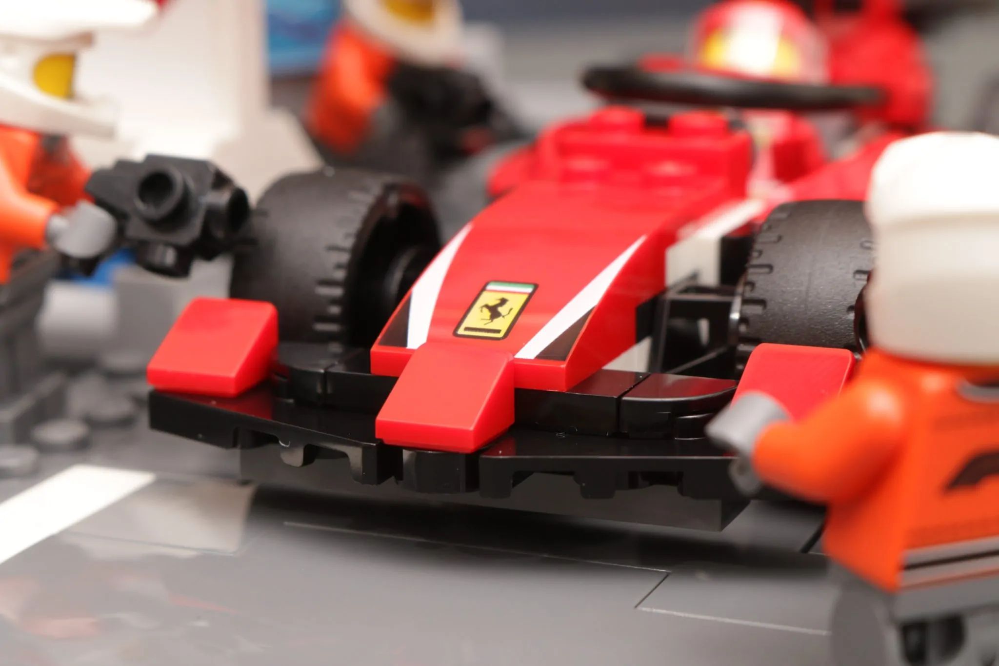 LEGO City 60443 F1 Pit Stop & Pit Crew with Ferrari Car