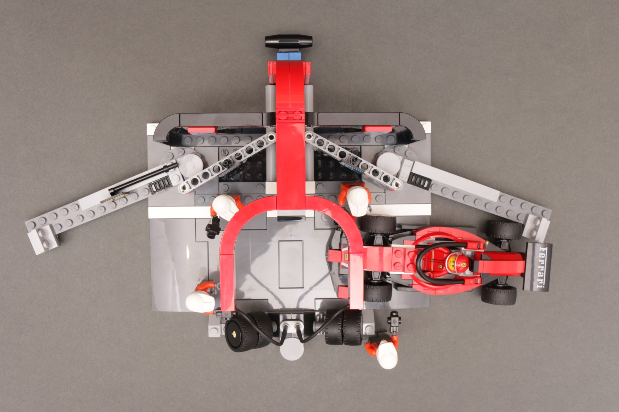 LEGO City 60443 F1 Pit Stop & Pit Crew with Ferrari Car