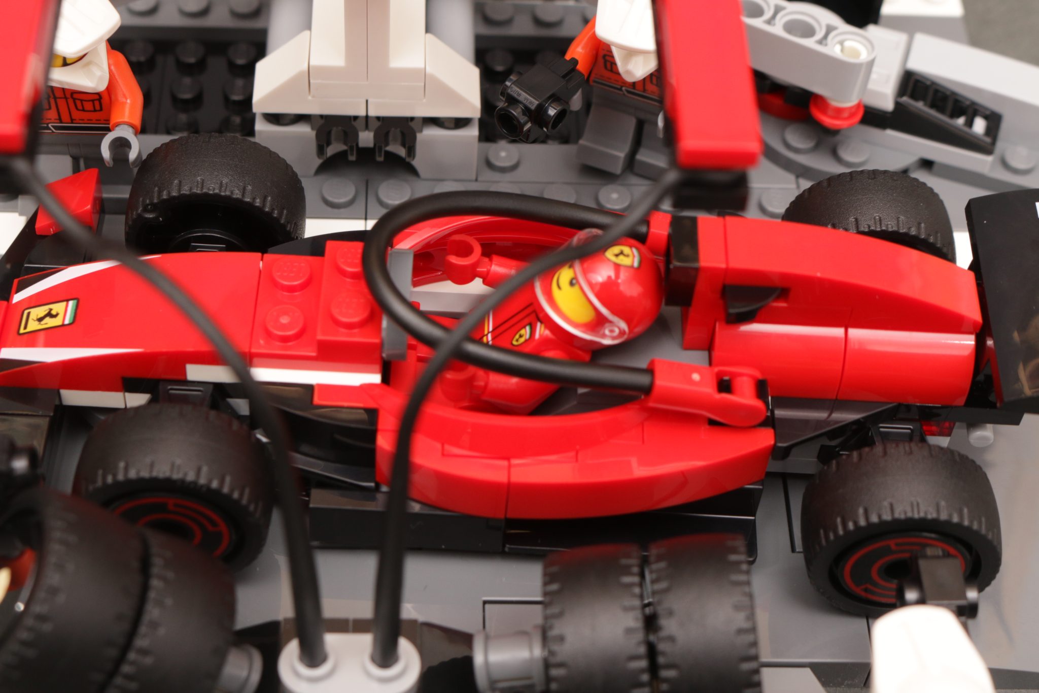 LEGO City 60443 F1 Pit Stop & Pit Crew with Ferrari Car
