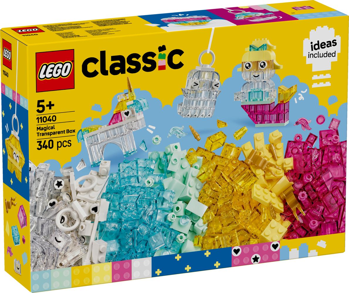 Four colourful new LEGO Classic sets revealed for 2025
