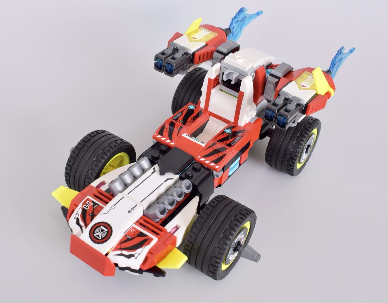 LEGO 71497 Cooper's Tiger Mech & Zero's Hot Rod Car review