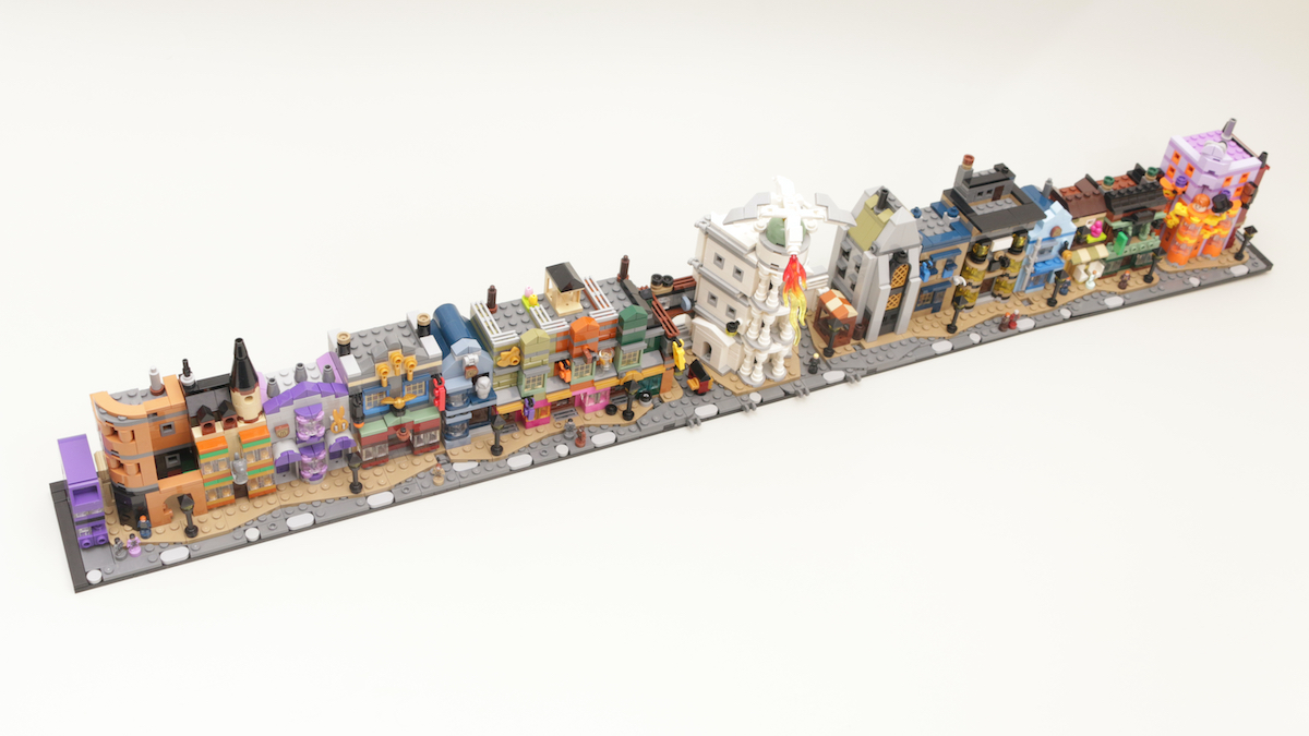 LEGO Harry Potter 76444 Diagon Alley Wizarding Shops review - Brick ...