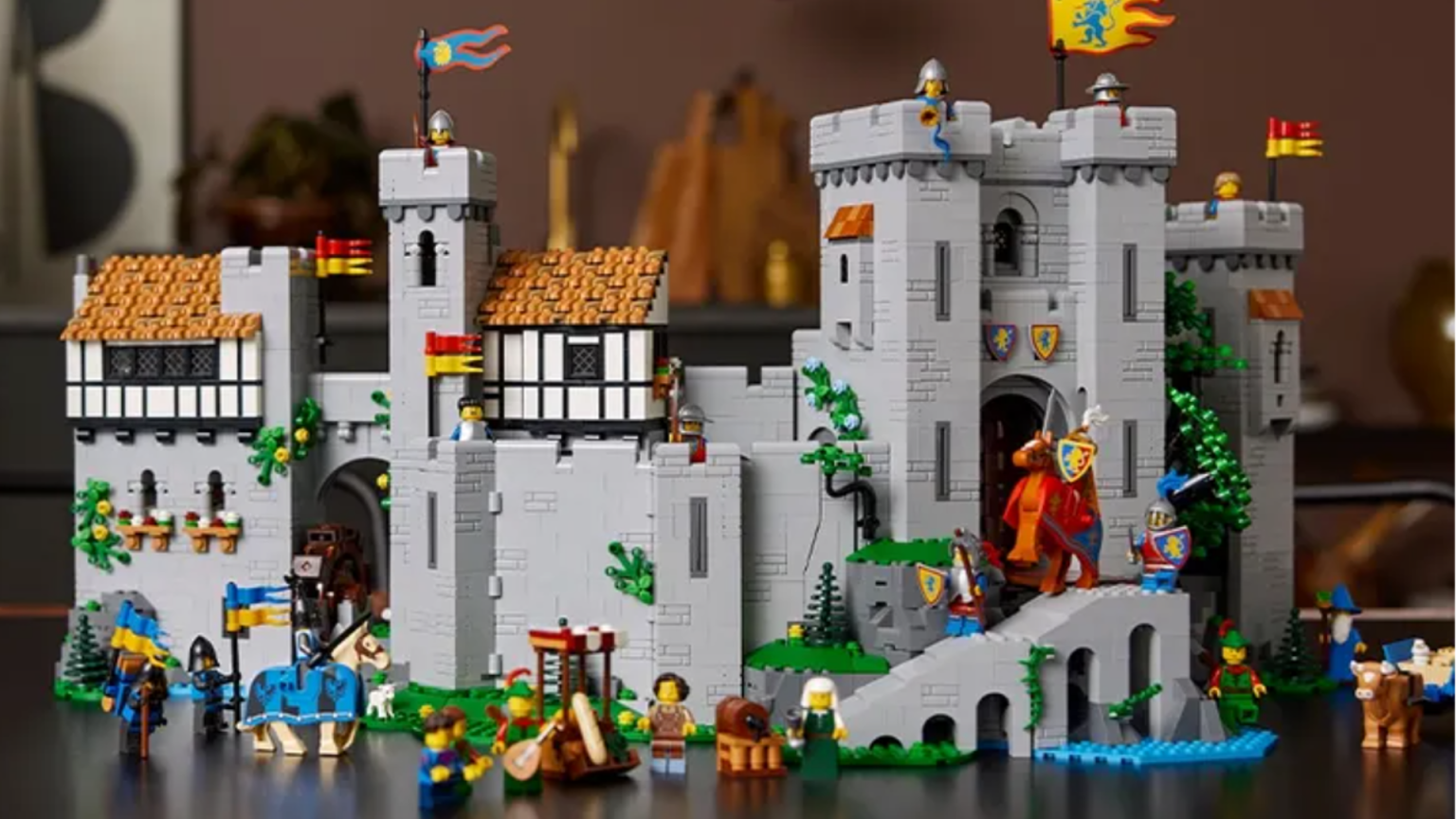Three possible replacements for LEGO Lion Knights' Castle
