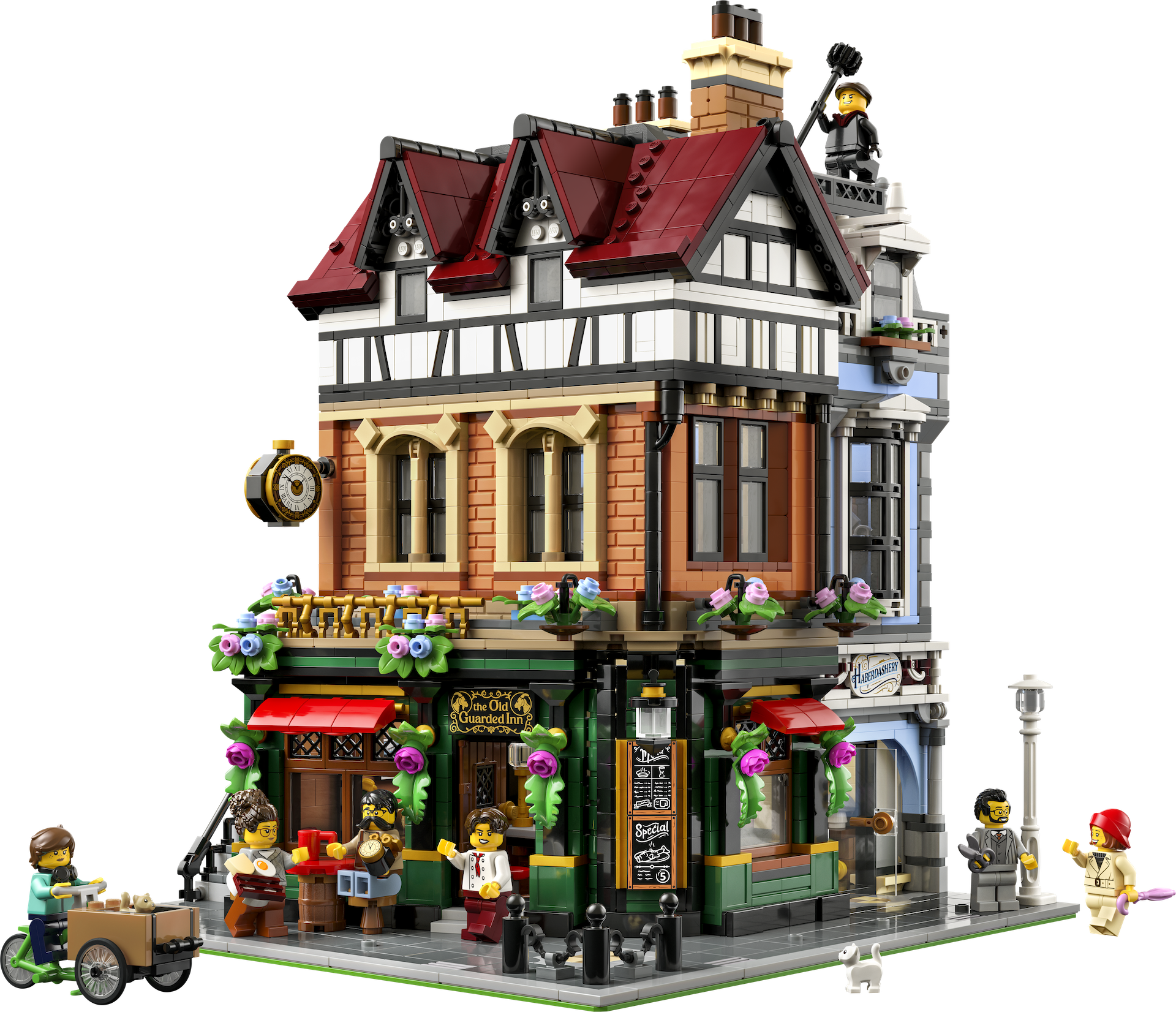 LEGO Icons 10350 Tudor Corner modular building revealed