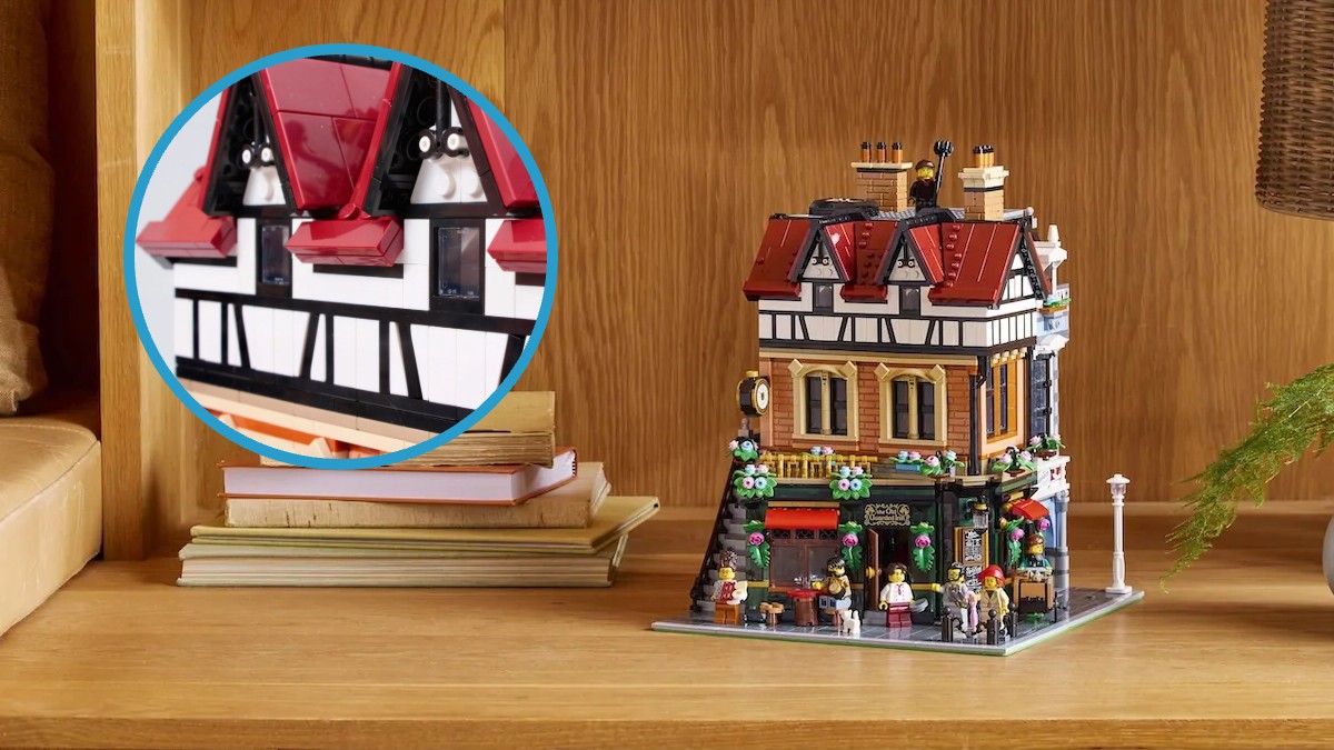 LEGO designer debuts 'surprise' new building technique in 10350 Tudor ...