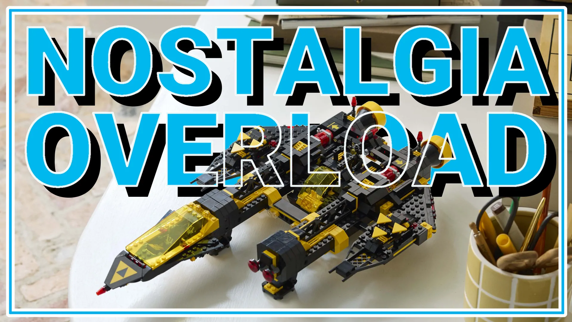 LEGO experiments with nostalgia with Blacktron Renegade