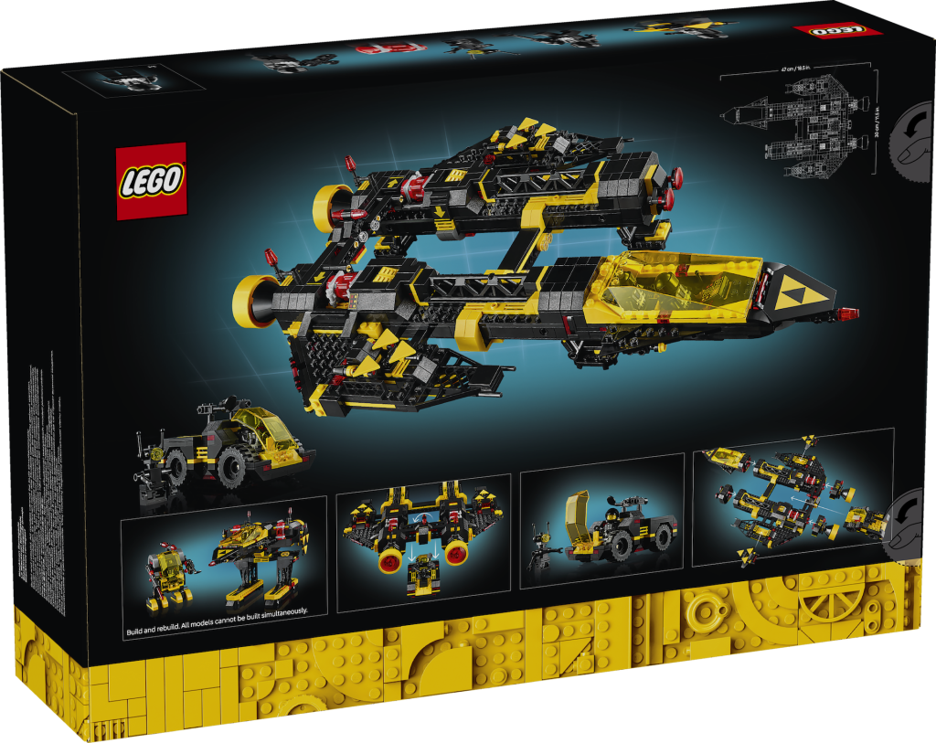 LEGO Icons 10355 Blacktron Renegade officially unveiled