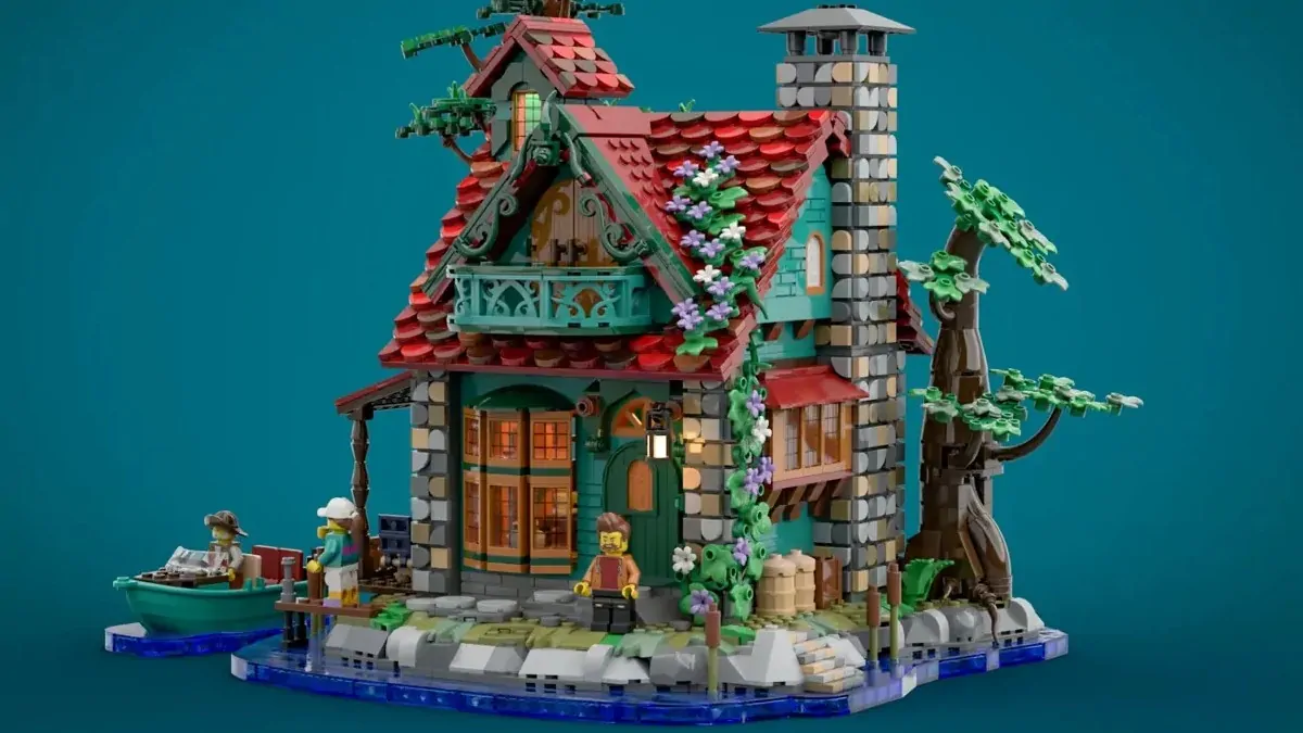 LEGO Ideas' cosy home collection may add a waterfront abode