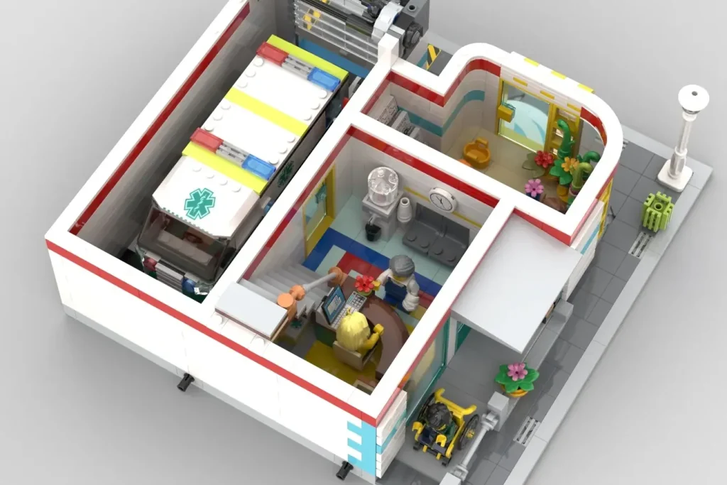 LEGO Ideas modular hospital project may be ill-fated