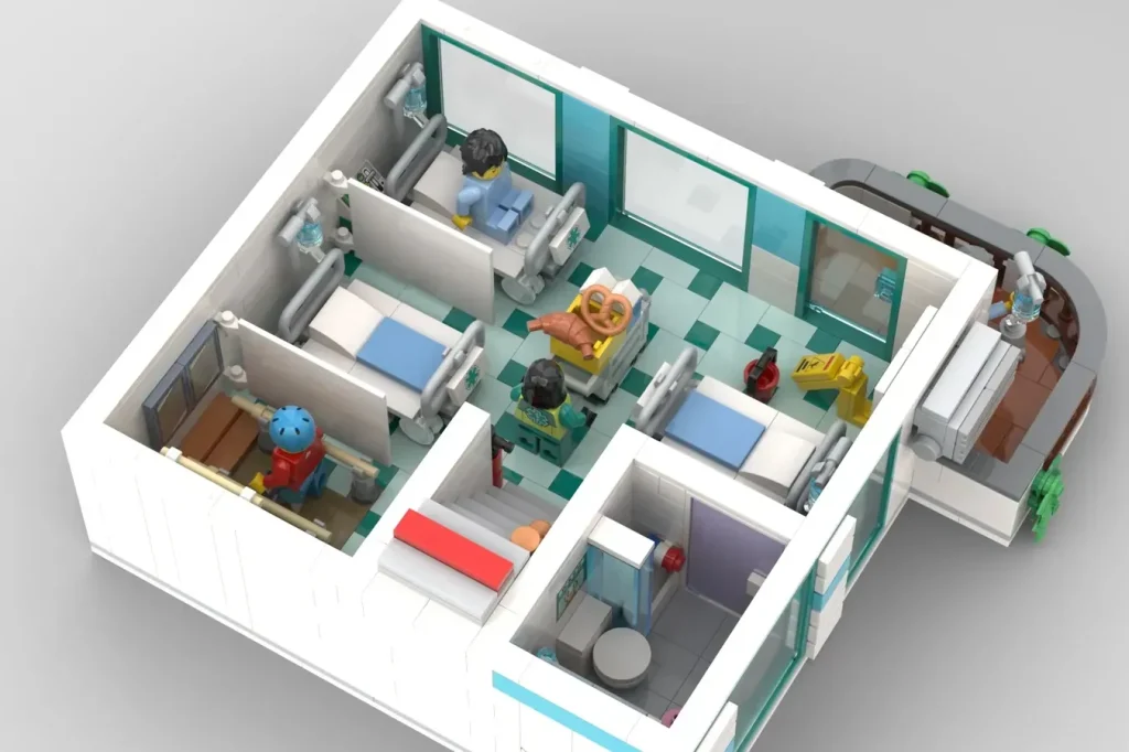 LEGO Ideas modular hospital project may be ill-fated