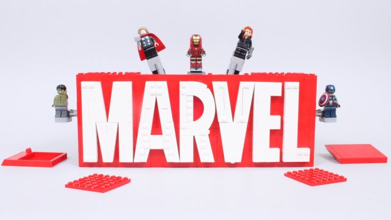 LEGO Marvel 76313 MARVEL Logo 2025 set review