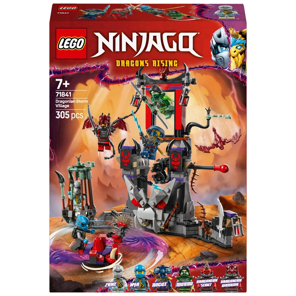 LEGO NINJAGO 71841 Dragonian Storm Village confirms return of major villain