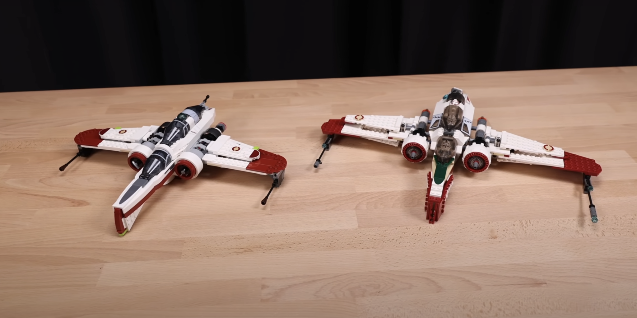 LEGO Star Wars 2025 ARC-170 compared with its predecessors