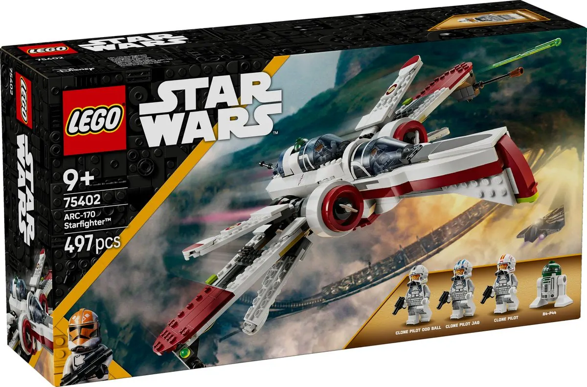 LEGO Star Wars 75402 ARC-170 Starfighter spotted early