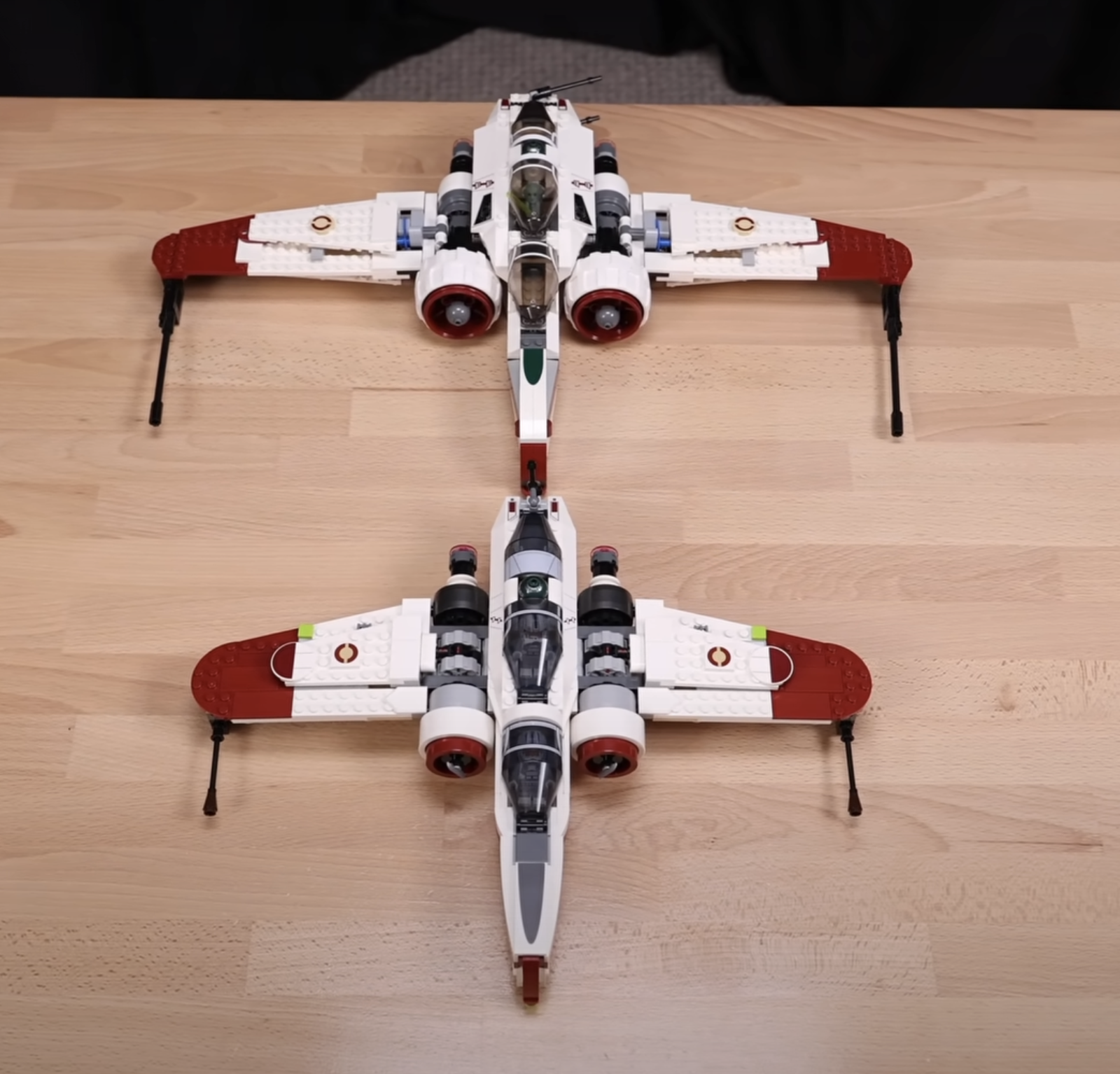 LEGO Star Wars 2025 ARC-170 compared with its predecessors