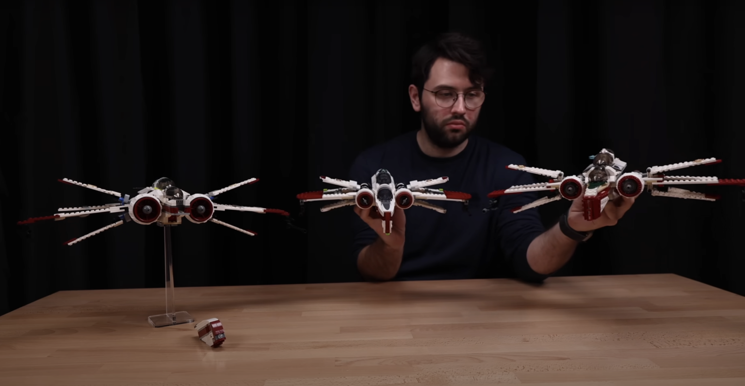 LEGO Star Wars 2025 ARC-170 compared with its predecessors