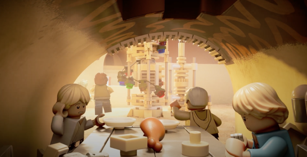 LEGO Star Wars celebrates the holiday season the Jabba way