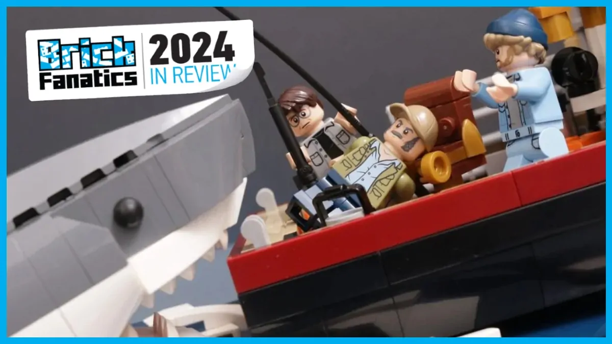 The unexpected joy to LEGO Ideas 21350 Jaws