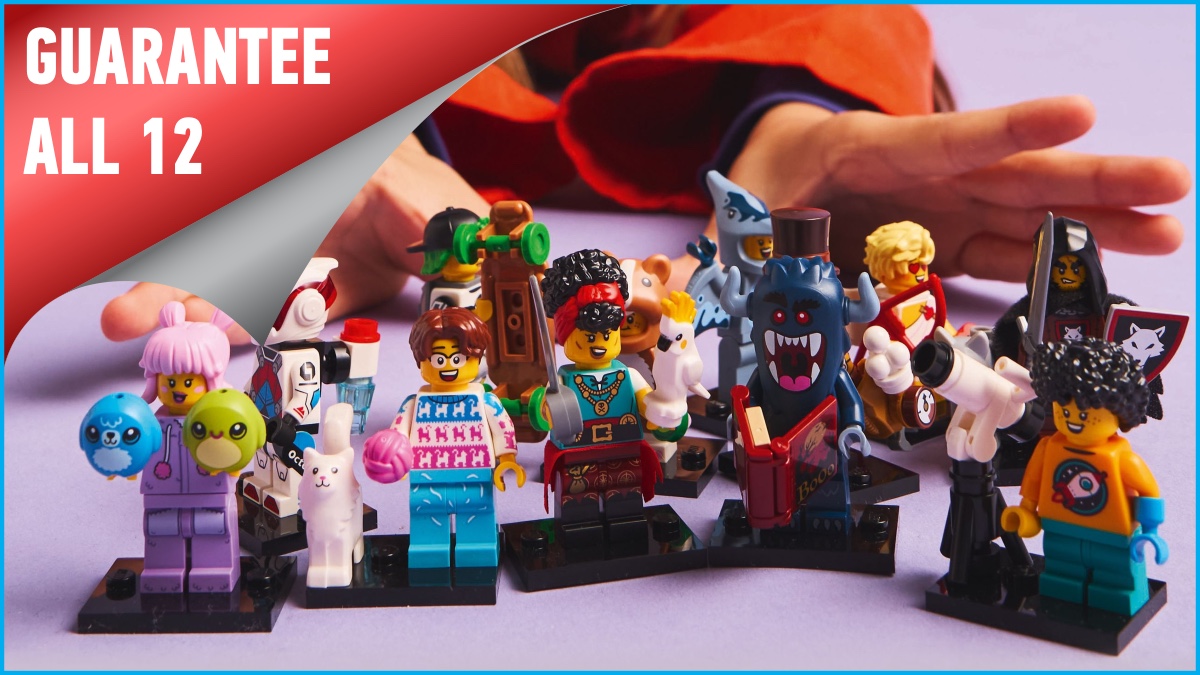 Two ways to guarantee all 12 characters of LEGO Series 27