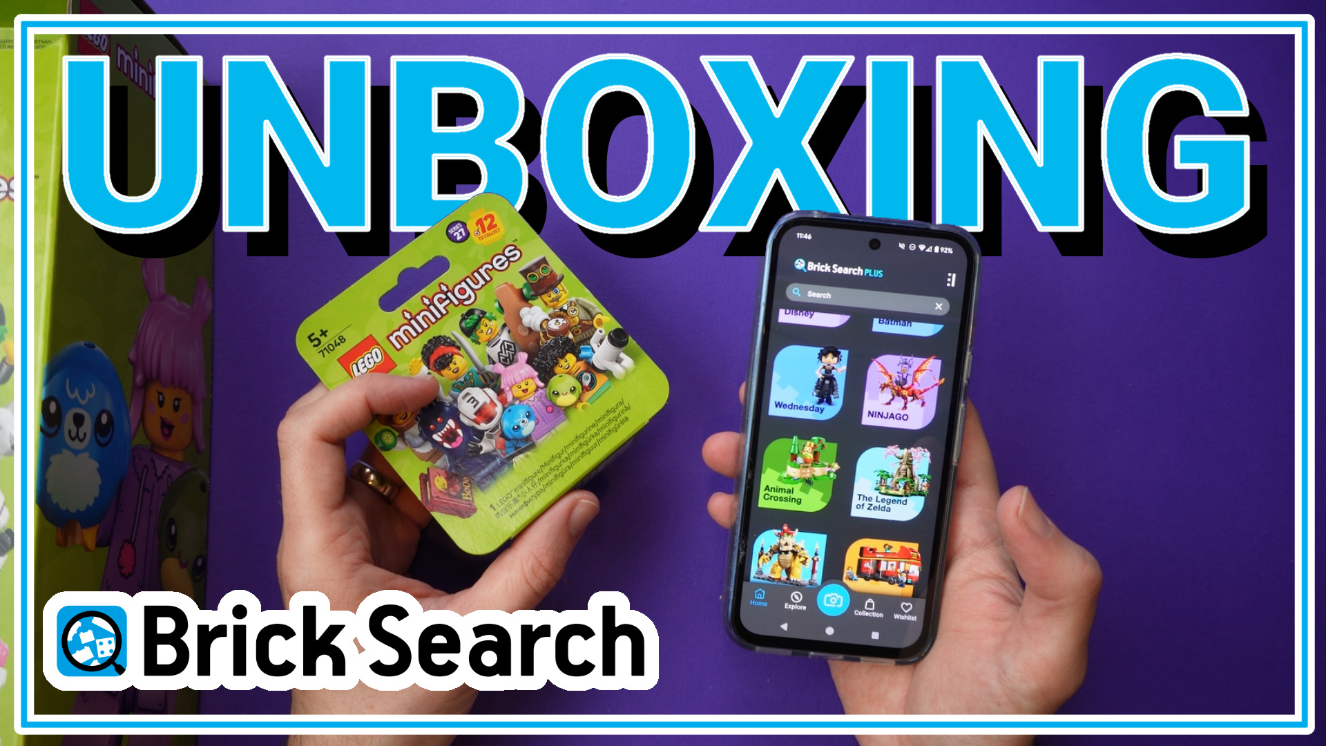 Desempaqueta los 12 personajes LEGO CMF Series 27 con Brick Search