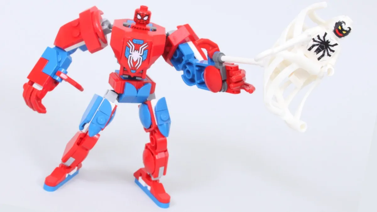 LEGO Marvel 76308 Spider-Man Análisis de Mech vs. Anti-Venom