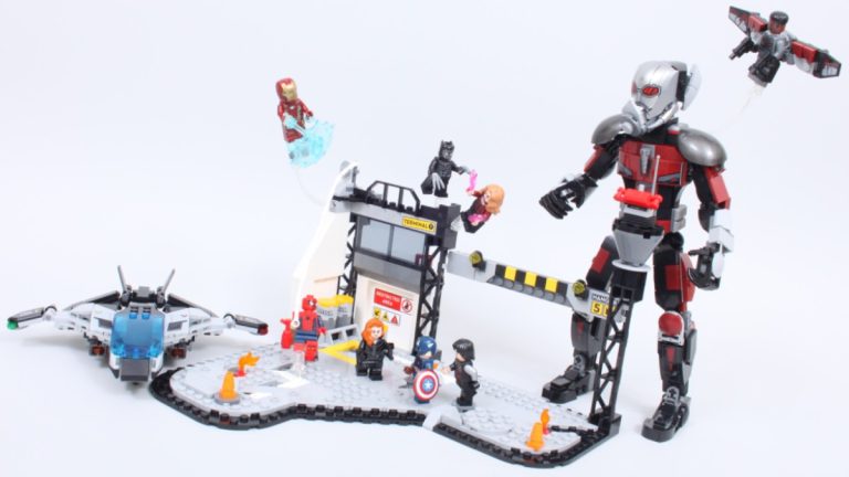 LEGO Marvel 76314 Captain America: Civil War Battle review