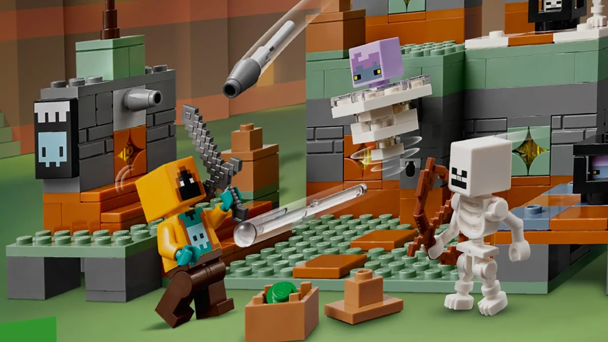 Conjunto De Lego Enderman De Minecraft Os Conjuntos LEGO Minecraft