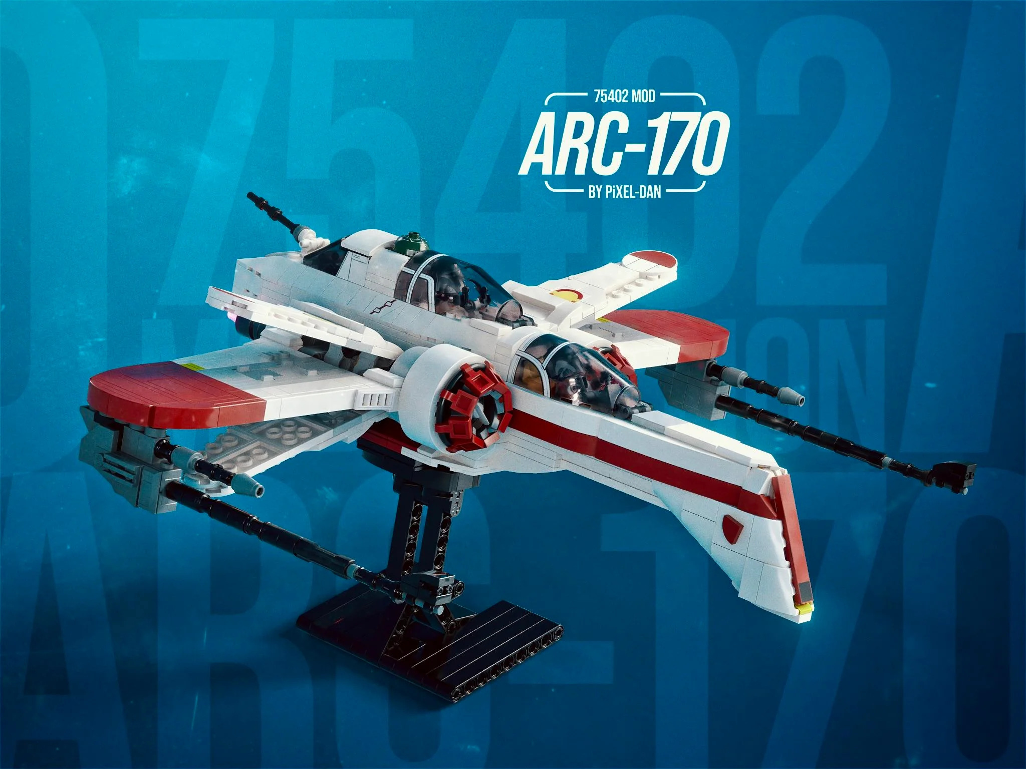 LEGO Star Wars 2025 ARC-170 modifications are already online