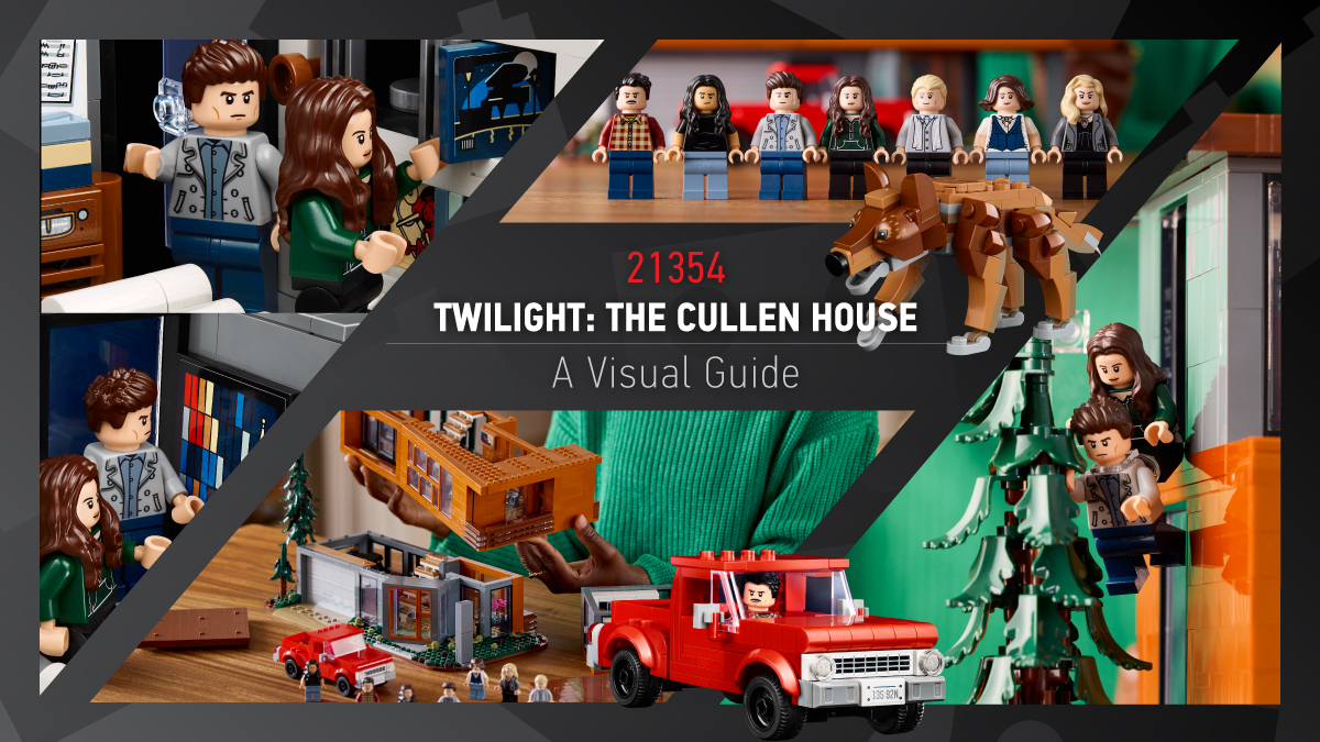 LEGO Ideas 21354 Twilight: The Cullen House visual tour
