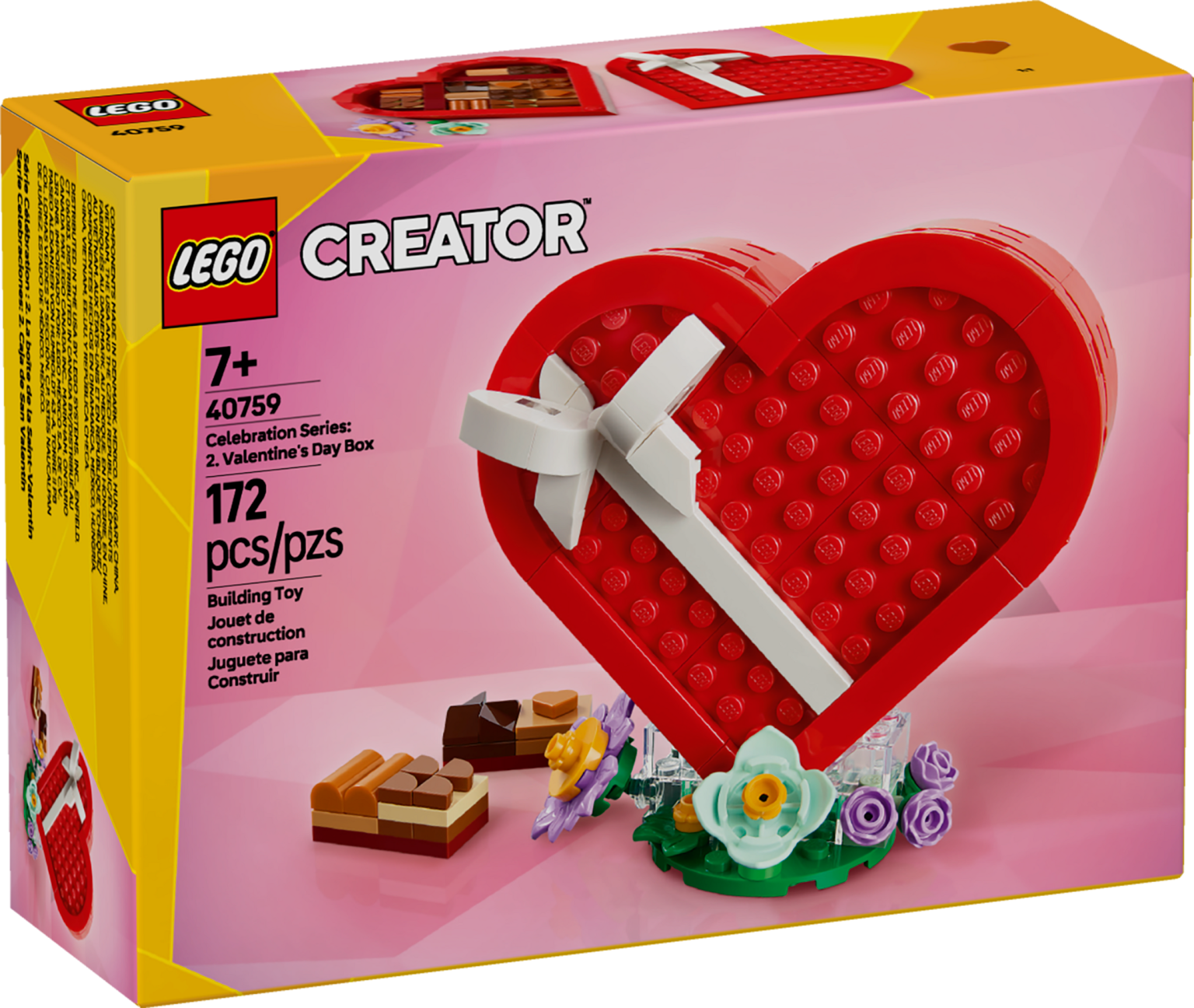 LEGO 40759 Valentine's Day Box revealed as gift-with-purchase