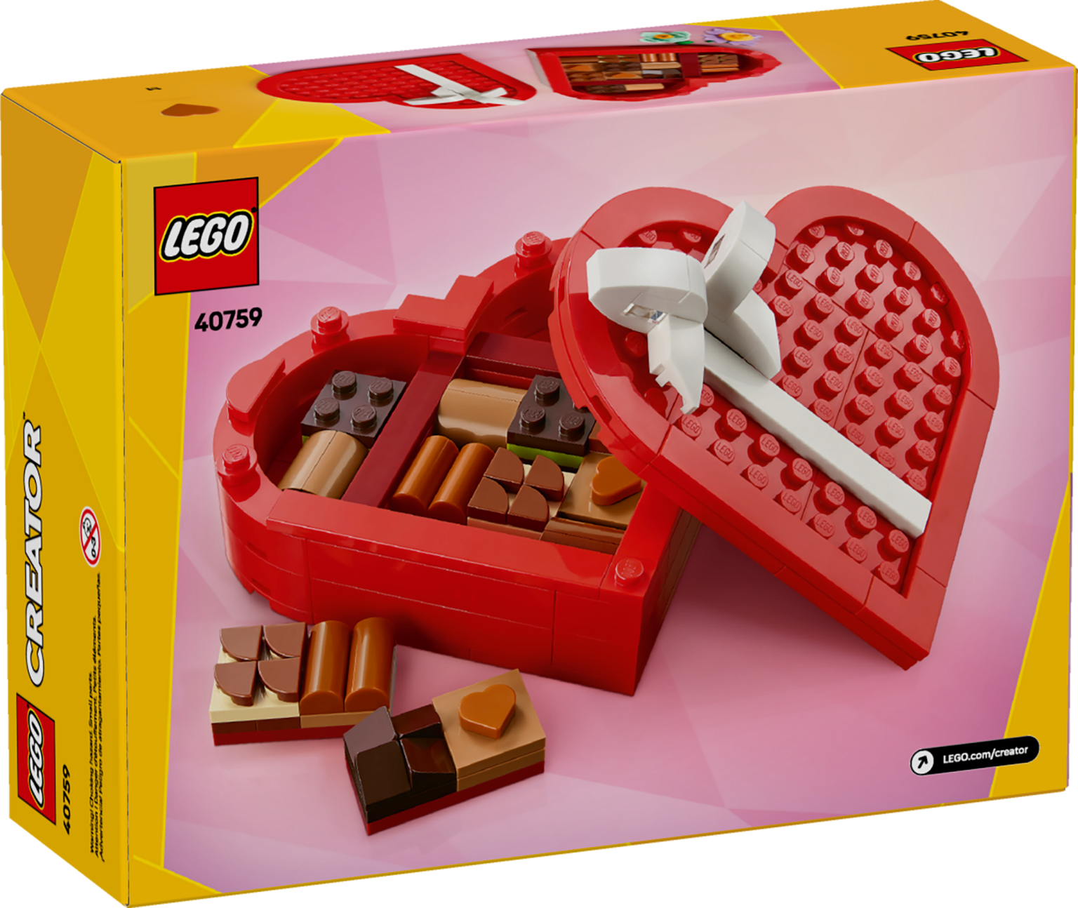 LEGO 40759 Valentine's Day Box revealed as gift-with-purchase