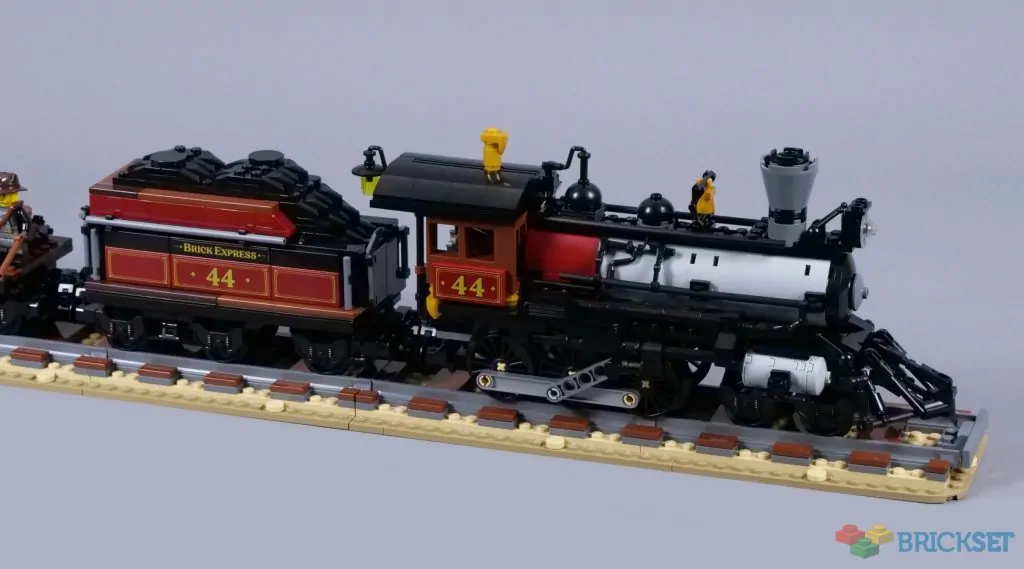Closer look at BrickLink’s LEGO Wild West Train
