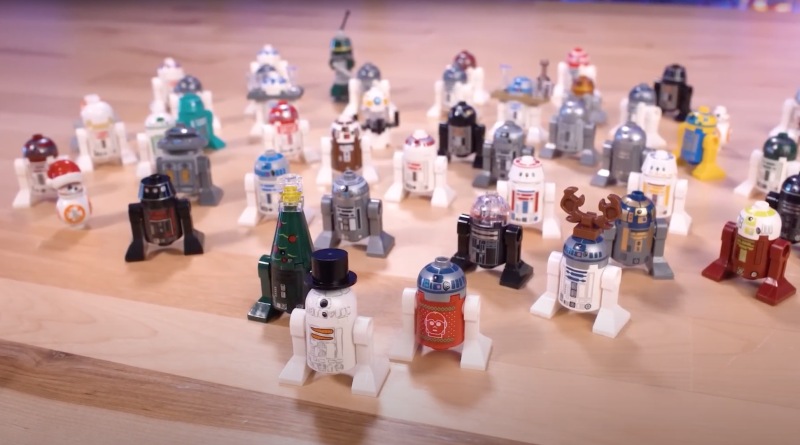 Collect every LEGO Star Wars astromech figure… the hard way