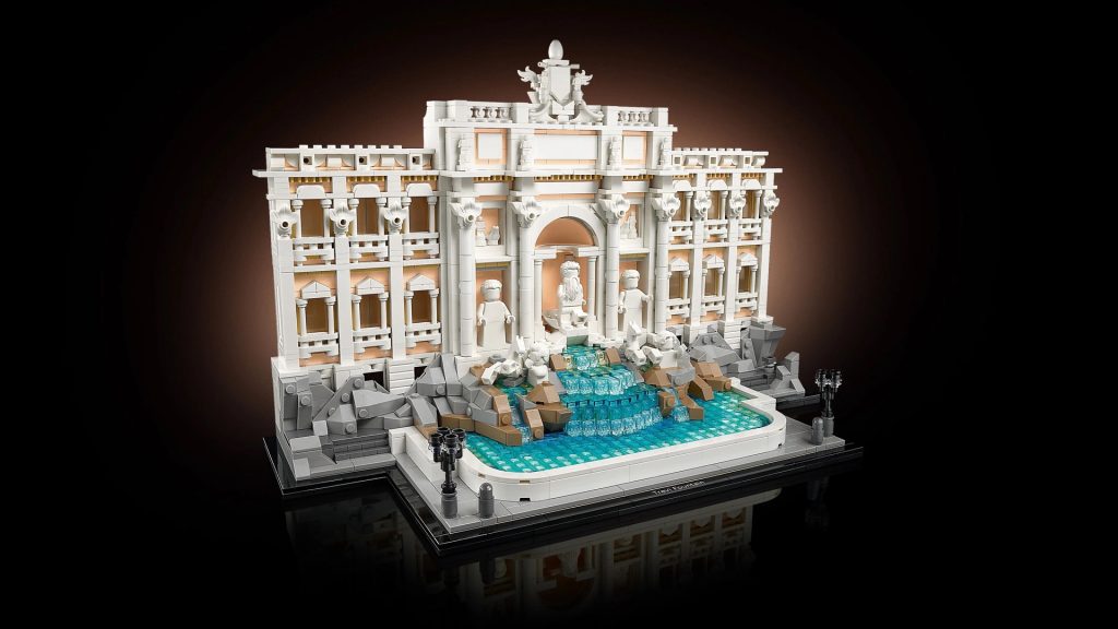 LEGO Architecture 21062 Trevi Fountain officially unveiled