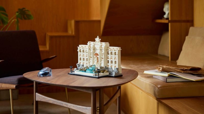 LEGO Architecture 21062 Trevi Fountain officially unveiled