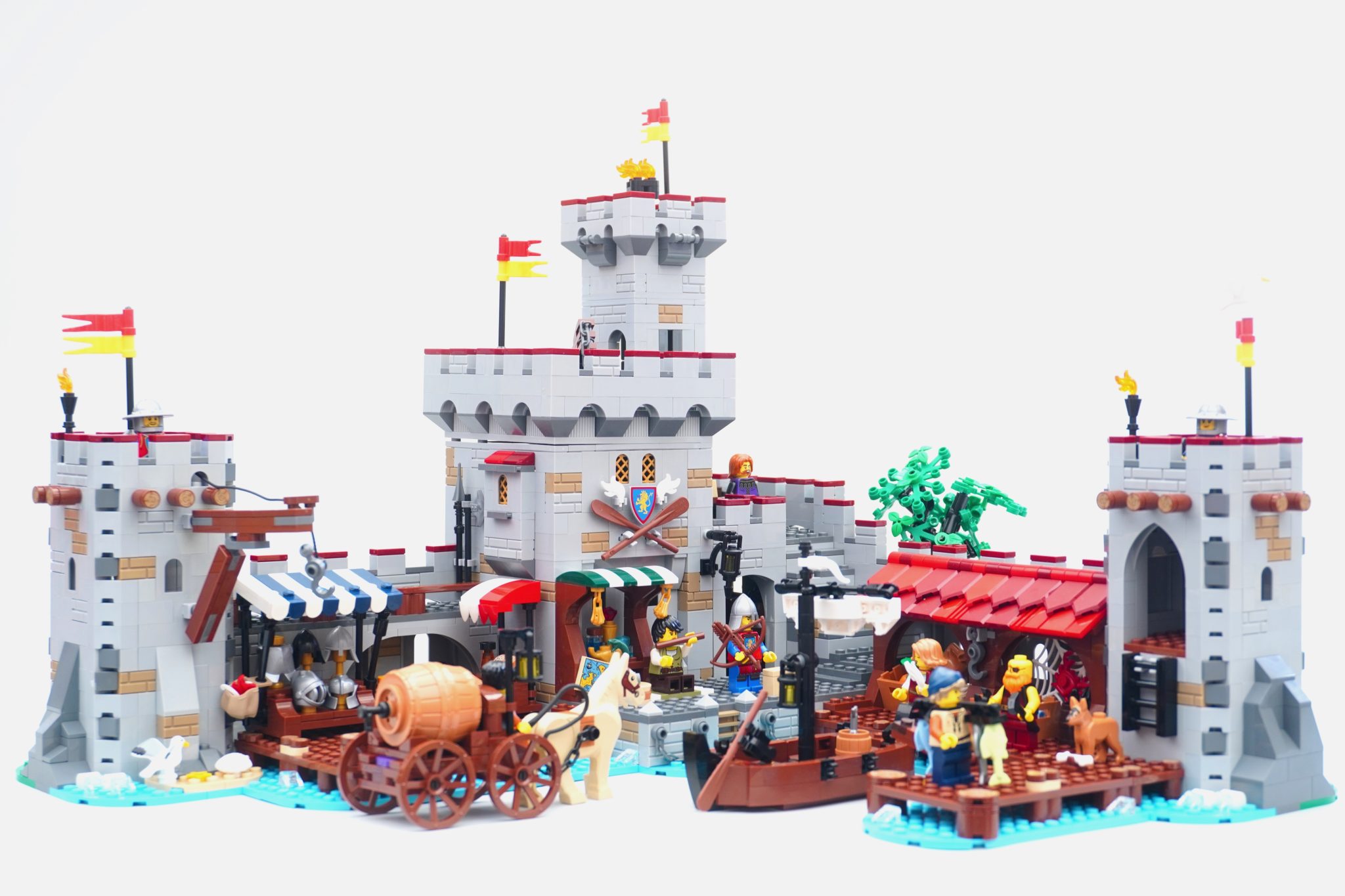 LEGO BrickLink Series 4 Medieval Seaside Market review