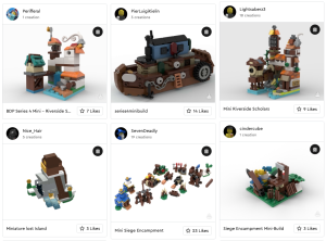 LEGO BrickLink Designer Program Series 4 Mini-Build contest