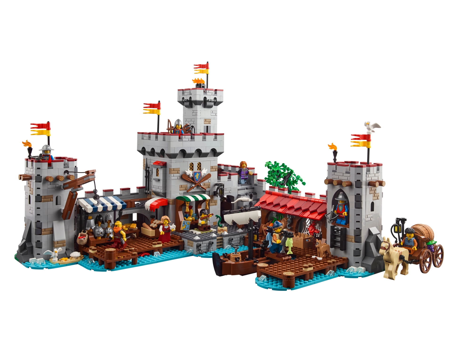 Every LEGO BrickLink Designer Program Castle sets so far