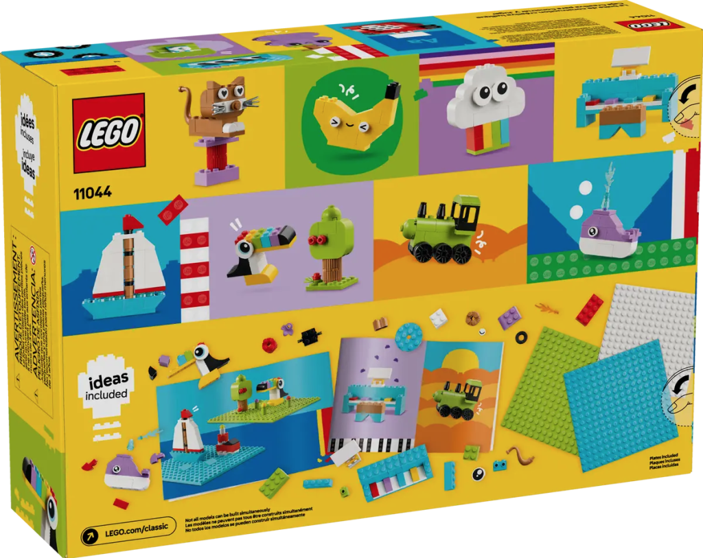 LEGO Classic 11044 Creative Build-and-Play Box revealed