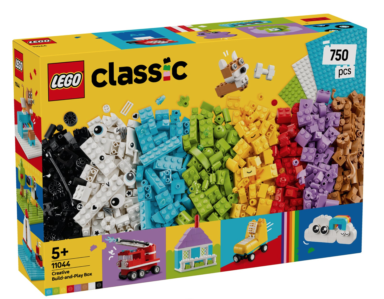 LEGO Classic 11044 Creative Build-and-Play Box revealed