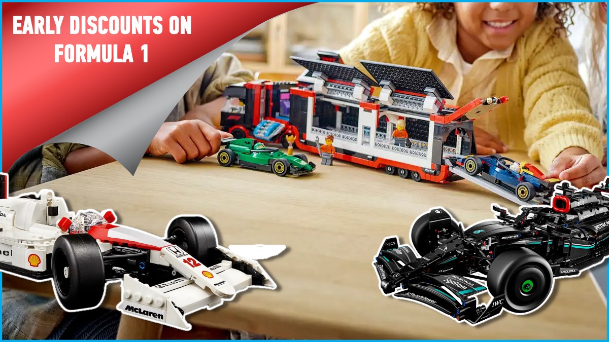 First deals on LEGO Formula 1 sets across Speed Champions, Technic, and ...