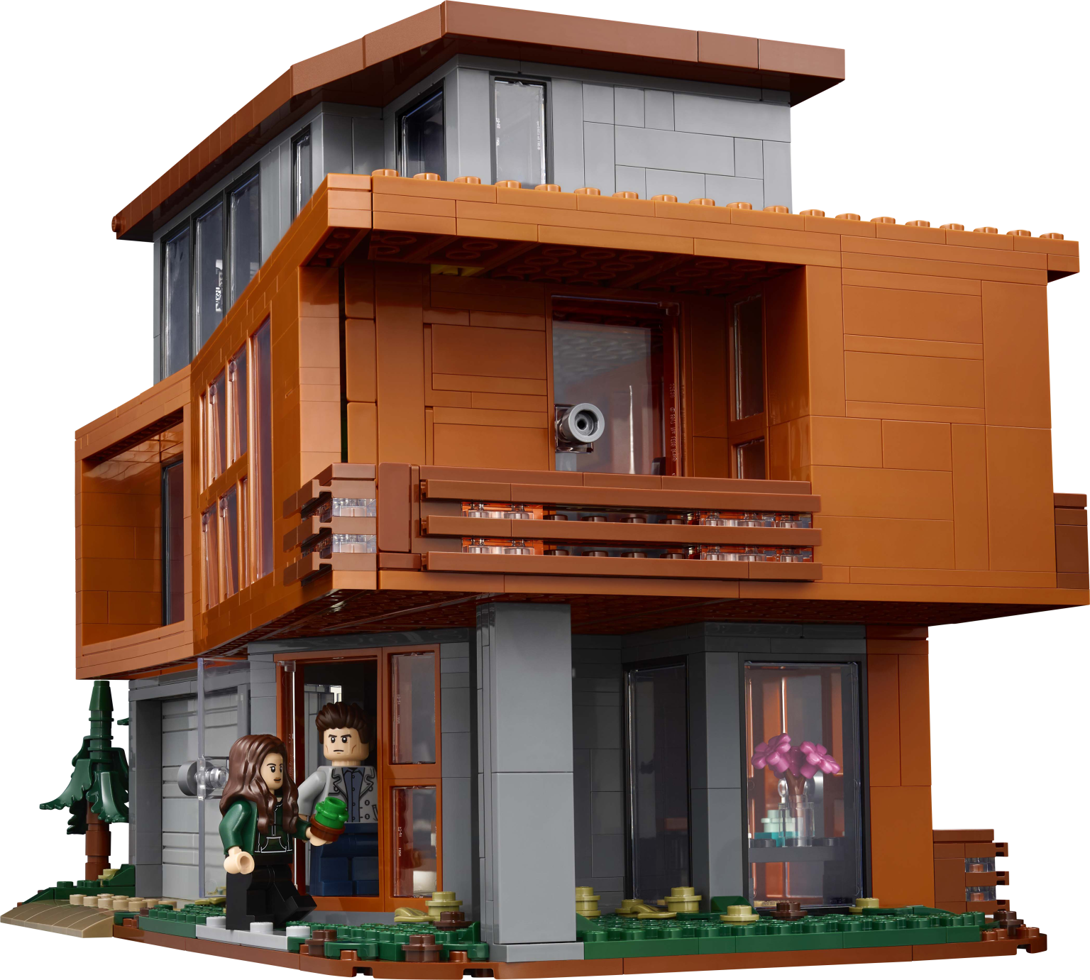 LEGO Ideas 21354 Twilight: The Cullen House bisita bisuala
