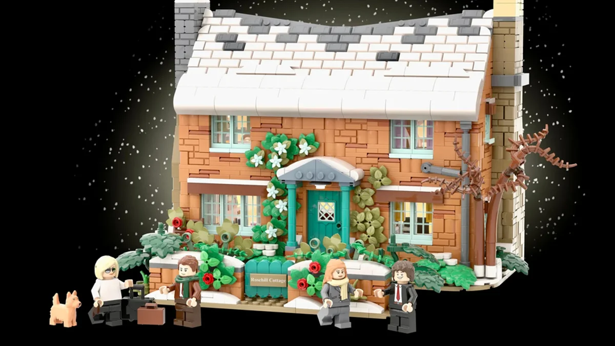 LEGO Ideas diventa accogliente con The Holiday – Rosehill Cottage