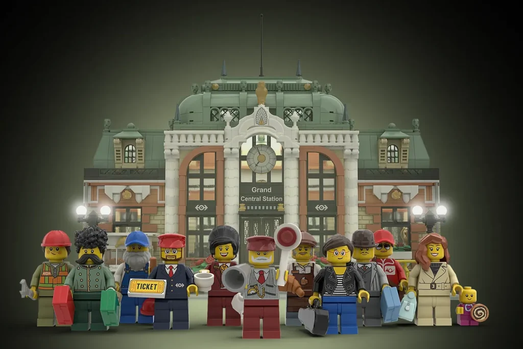 LEGO Ideas train station is possible following BrickLink success
