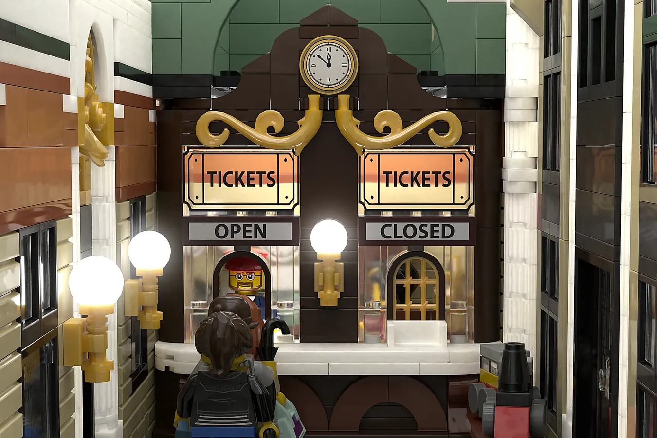 LEGO Ideas train station is possible following BrickLink success