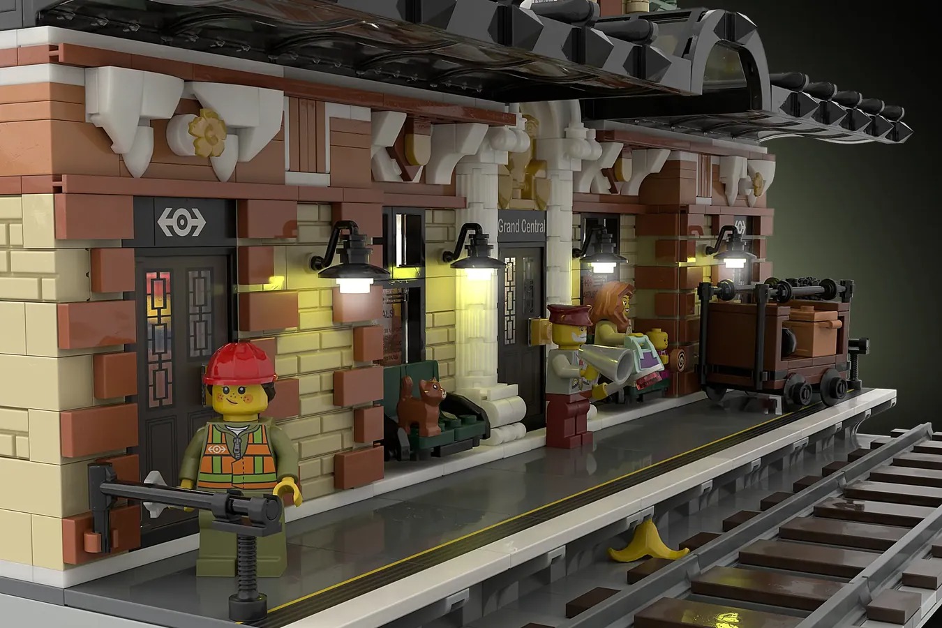 LEGO Ideas train station is possible following BrickLink success