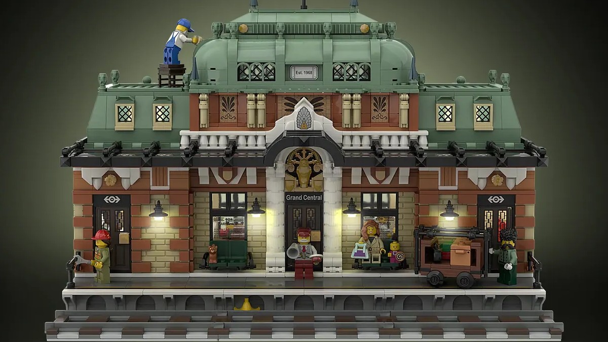 LEGO Ideas train station is possible following BrickLink success ...