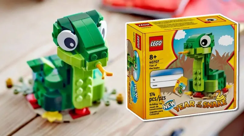 LEGO Lunar New Year 40707 Year of the Snake available now